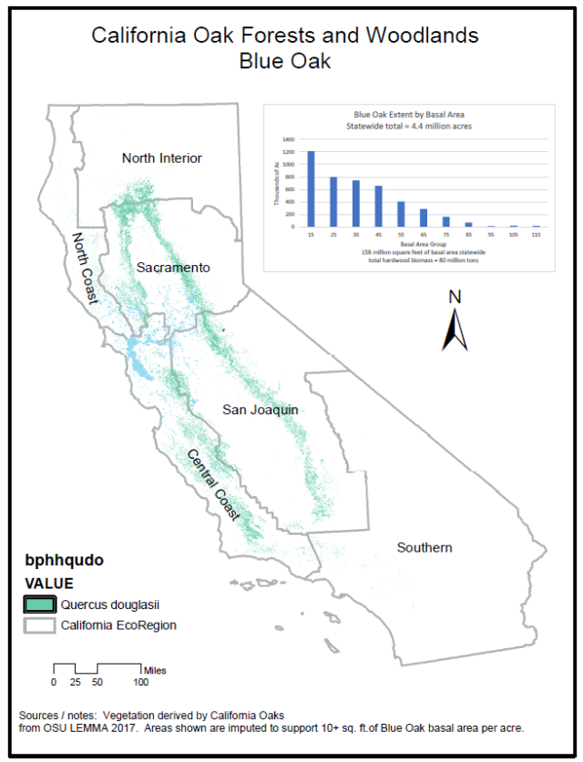 Oak Maps – California Oaks