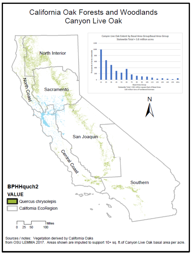 Oak Maps – California Oaks