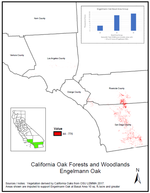 Oak Maps – California Oaks