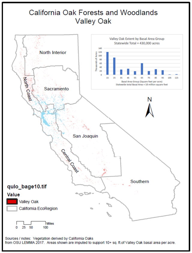 Oak Maps – California Oaks